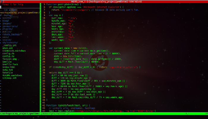 Vim The Best Programming Editor For UNIX GeeKhmer